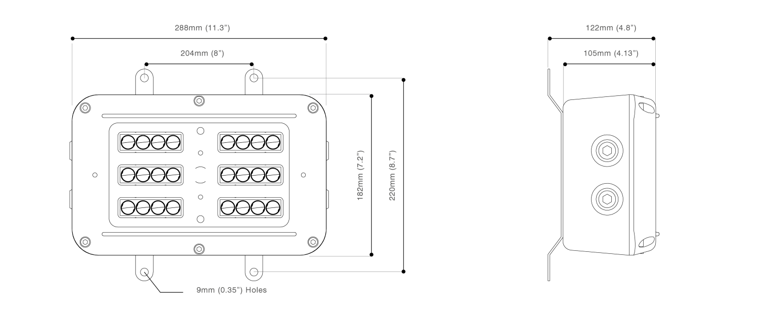ATEX LED Bulkhead | SPARTAN BL24 Zone 1 | Raytec LED Lighting