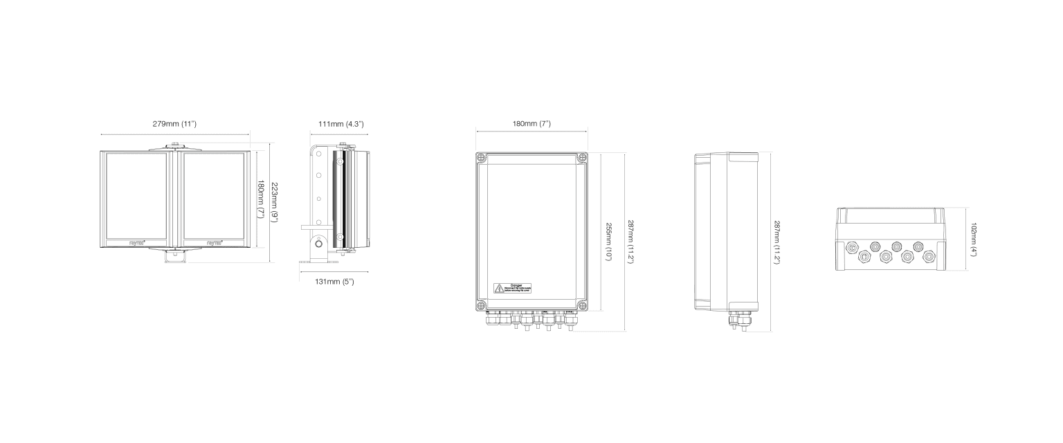 IR Strobe Light | PULSESTAR Pulsed Illumination Raytec | LED Lighting