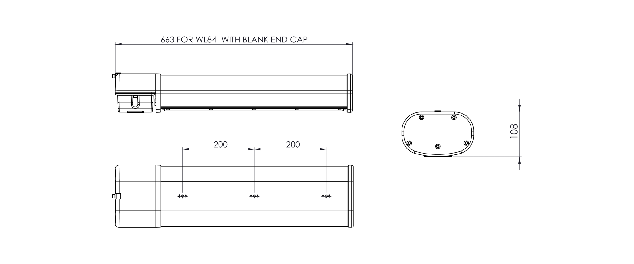 SPARTAN Linear WL84 Zone 1 | Raytec LED Lighting