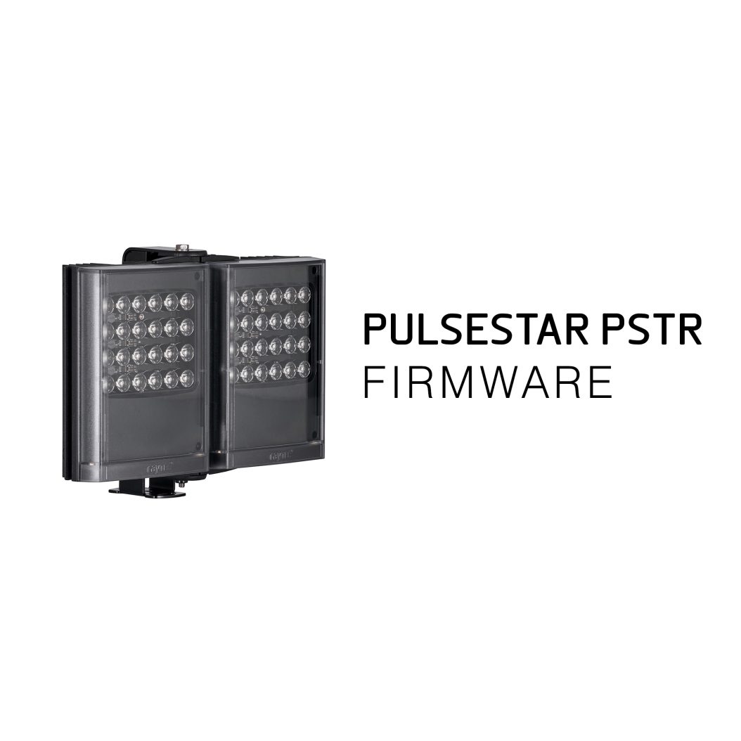 Software - PULSESTAR PSTR Firmware | Raytec