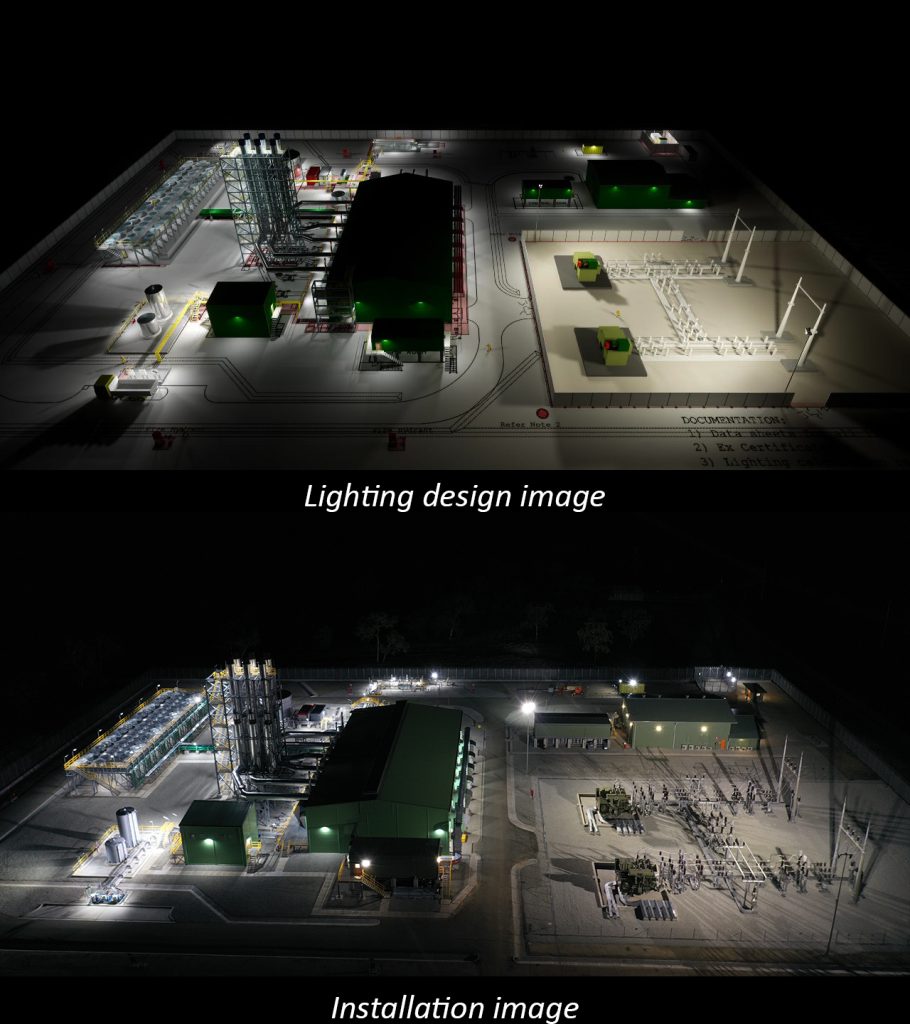 Lighting Design Service | 3D Visual Model of Lighting Installation