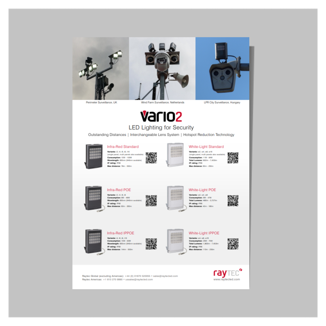 Content Downloads | Raytec Leaflets & Content