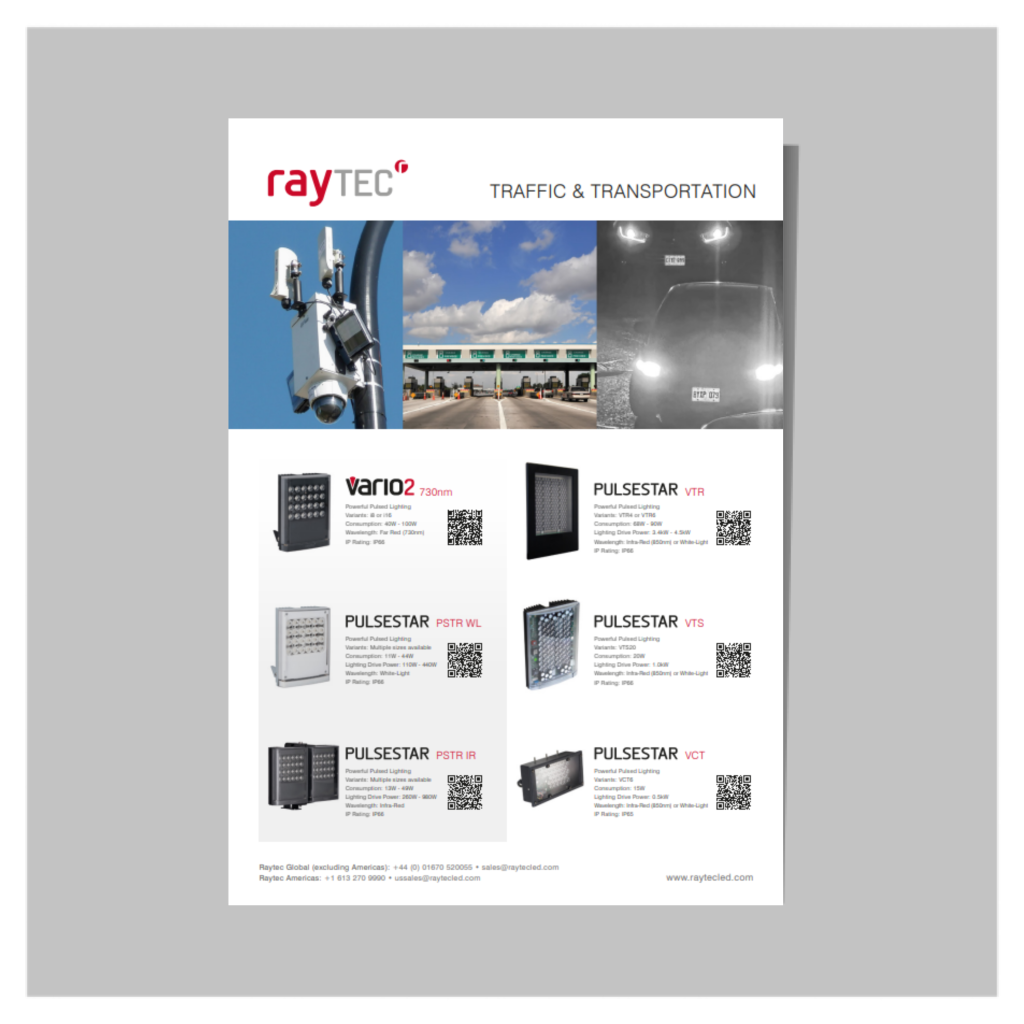 Content Downloads | Raytec Leaflets & Content
