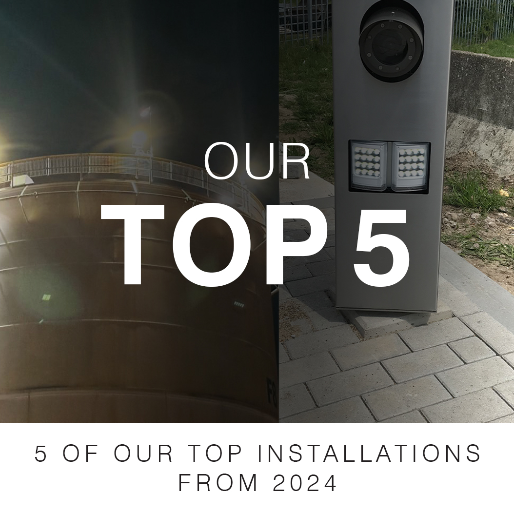 Our Top 5 Projects From 2024 - Raytec